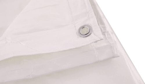 Fire-Retardant White Poly Tarp - Kotap America, LTD